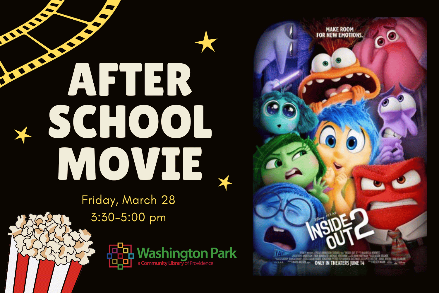 After School Movie: Inside Out 2 - The Providence Eye