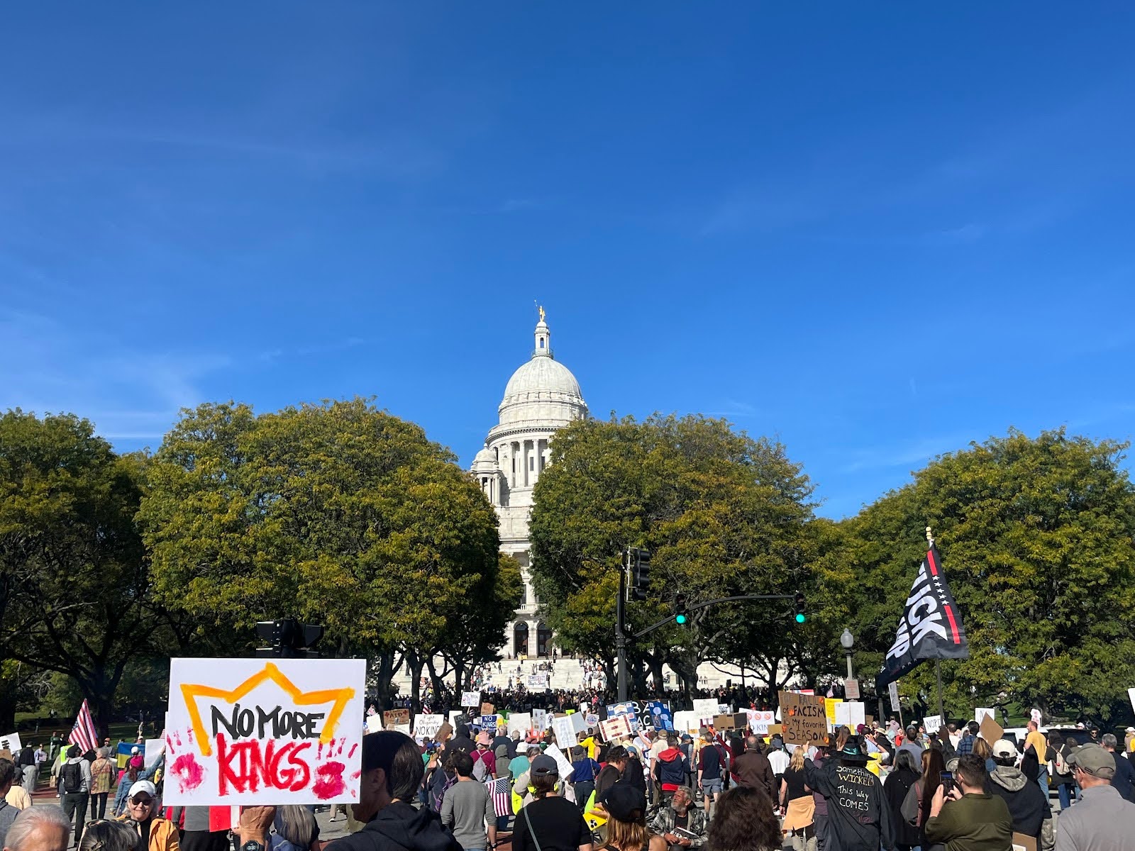 Tens of Thousands Gather in Providence, Demand “No Kings” - The ...
